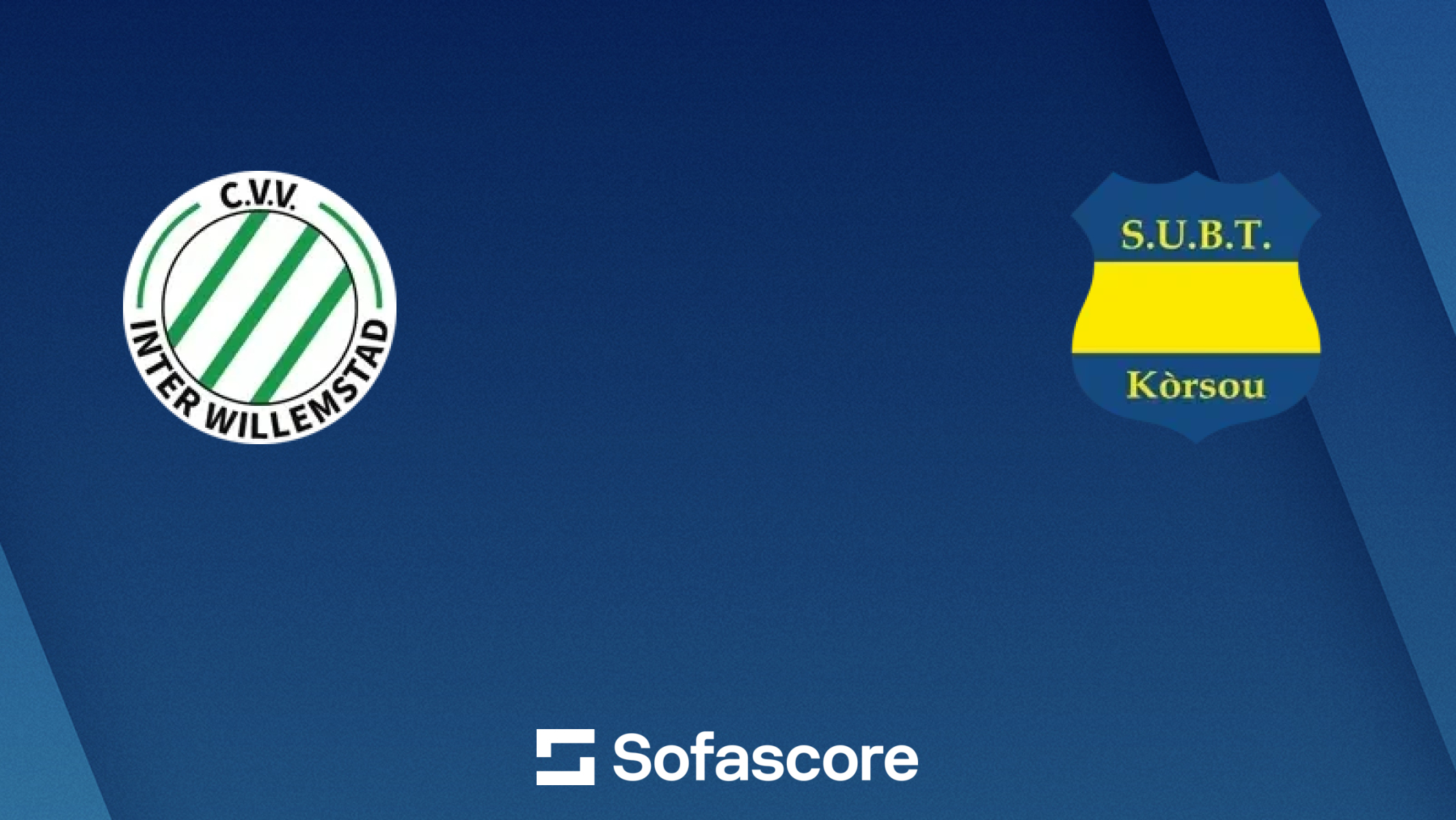 Inter Willemstad vs SV SUBT live score, H2H and lineups | Sofascore