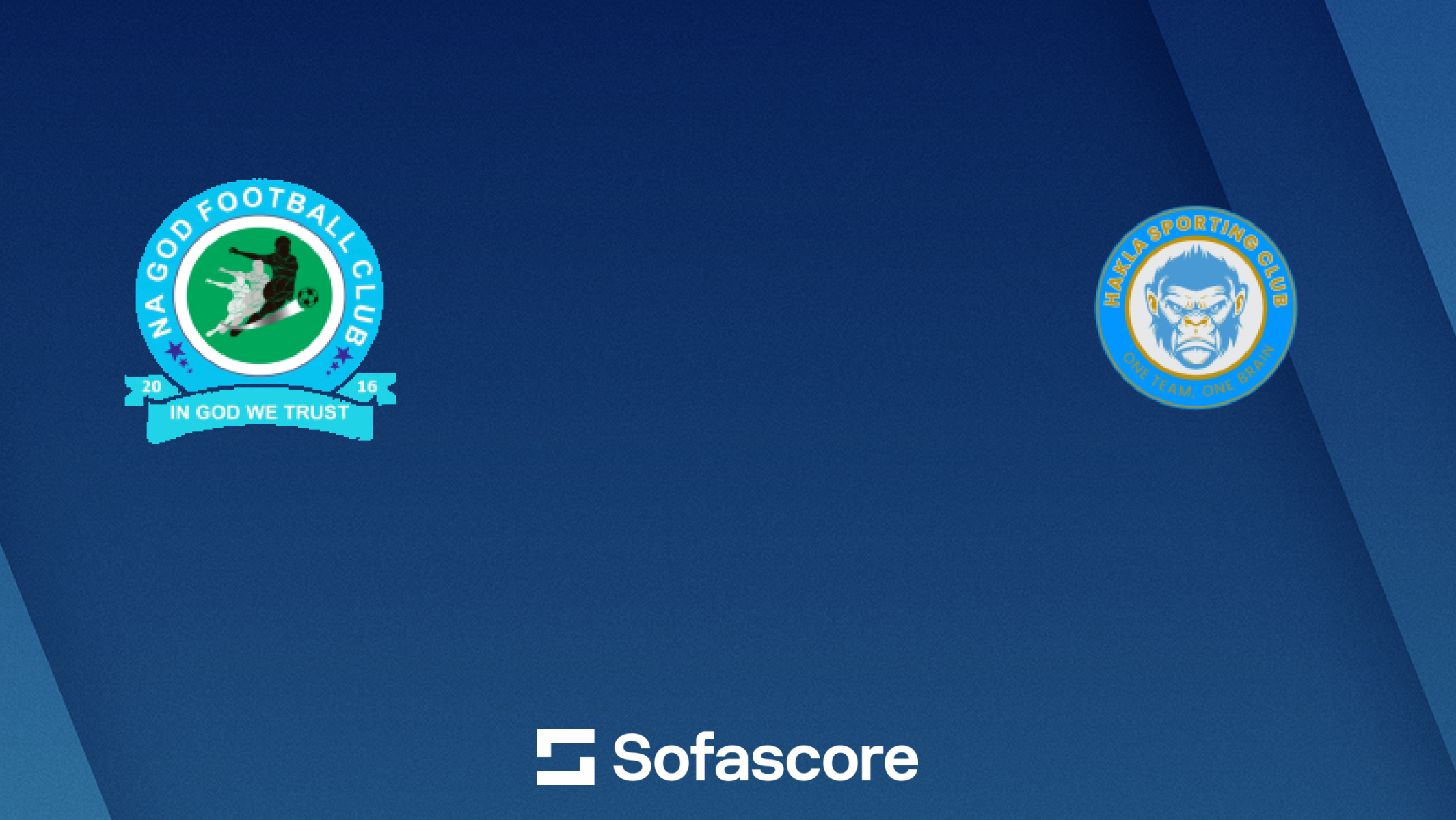 Na God FC vs Hakla Sporting Club live score, H2H and lineups | Sofascore