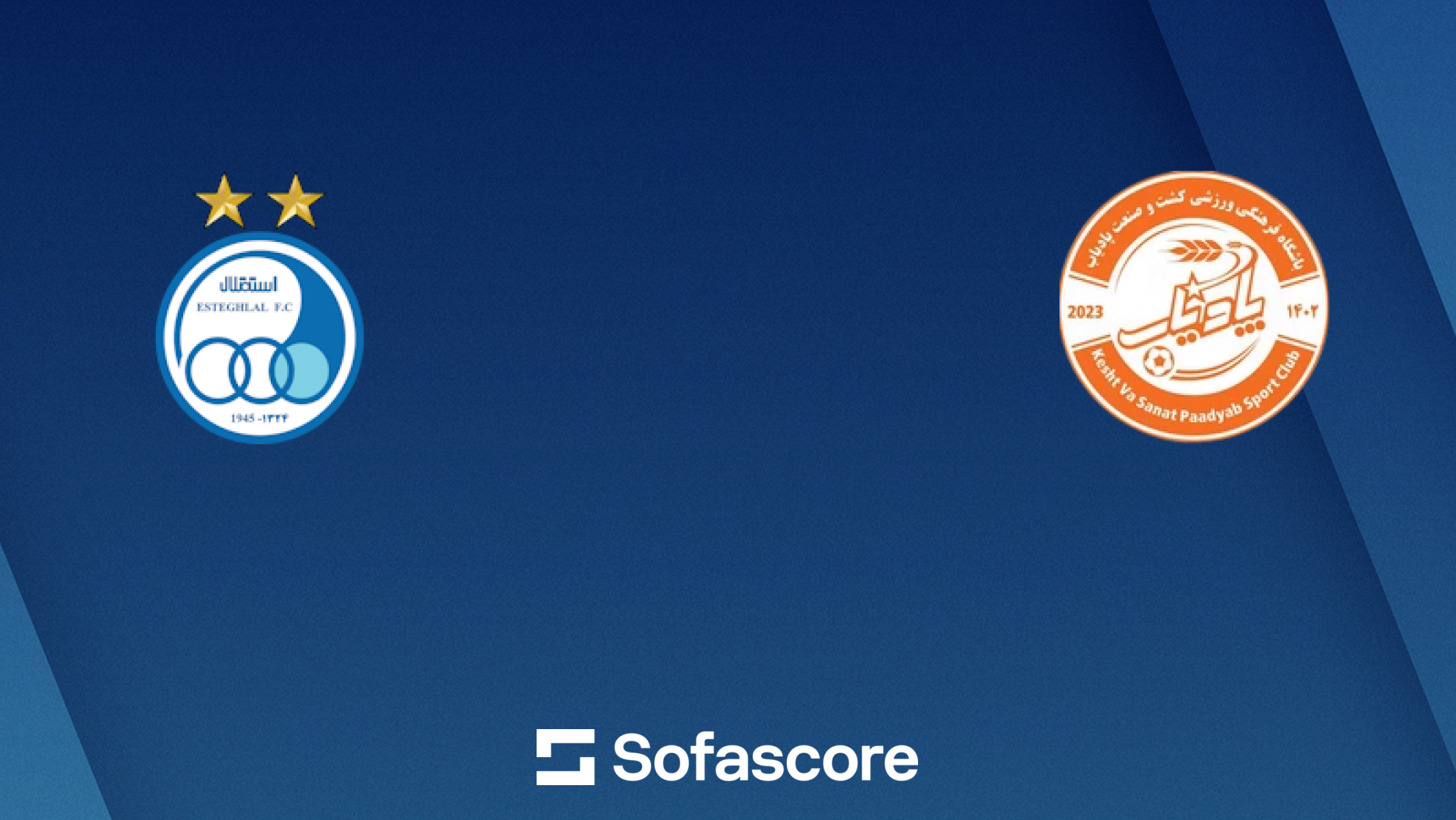 Esteghlal FC vs Padyab Khalkhal live score, H2H and lineups | Sofascore