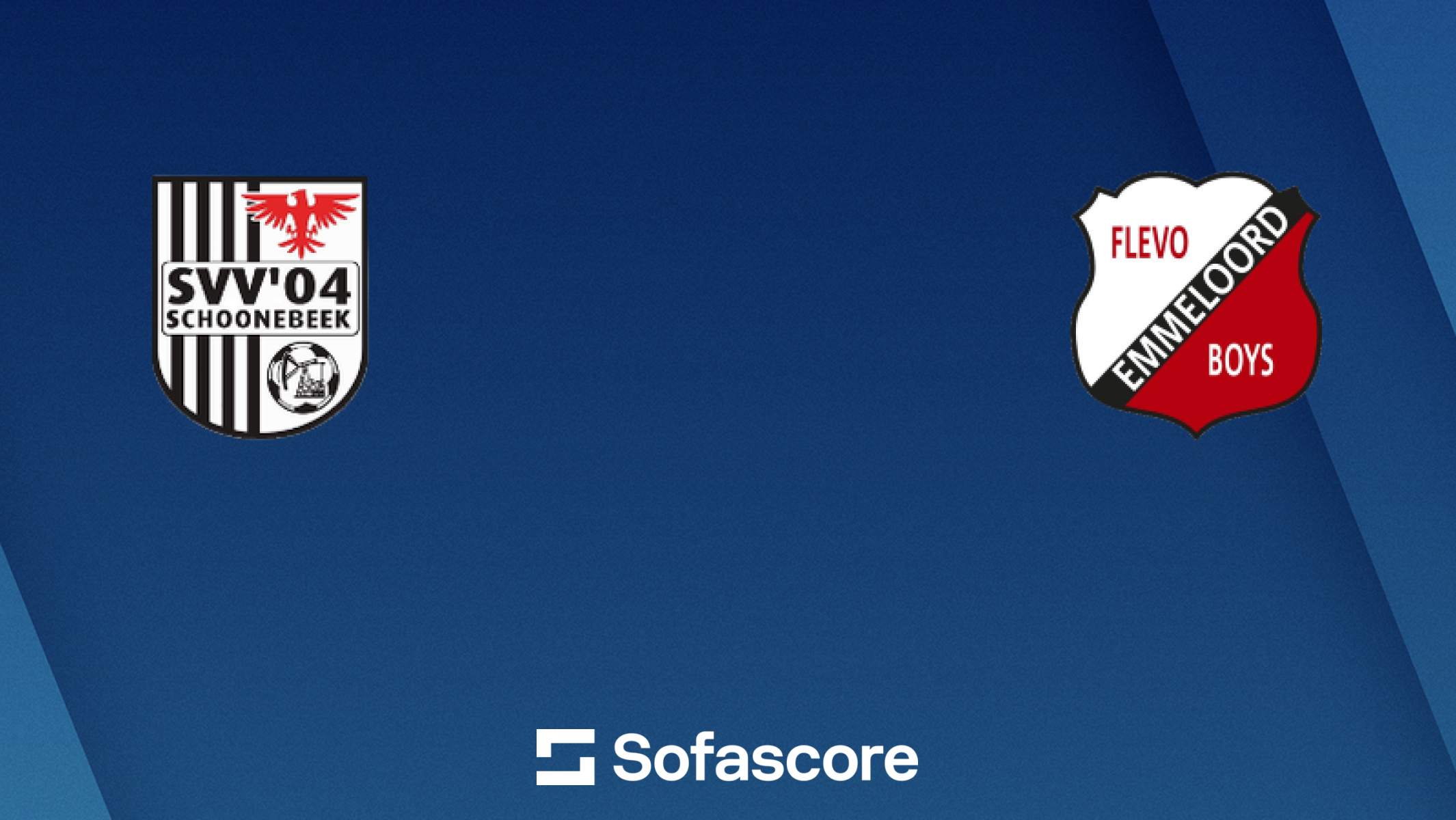 SVV '04 tegen Flevo Boys live uitslagen, H2H en opstellingen | Sofascore