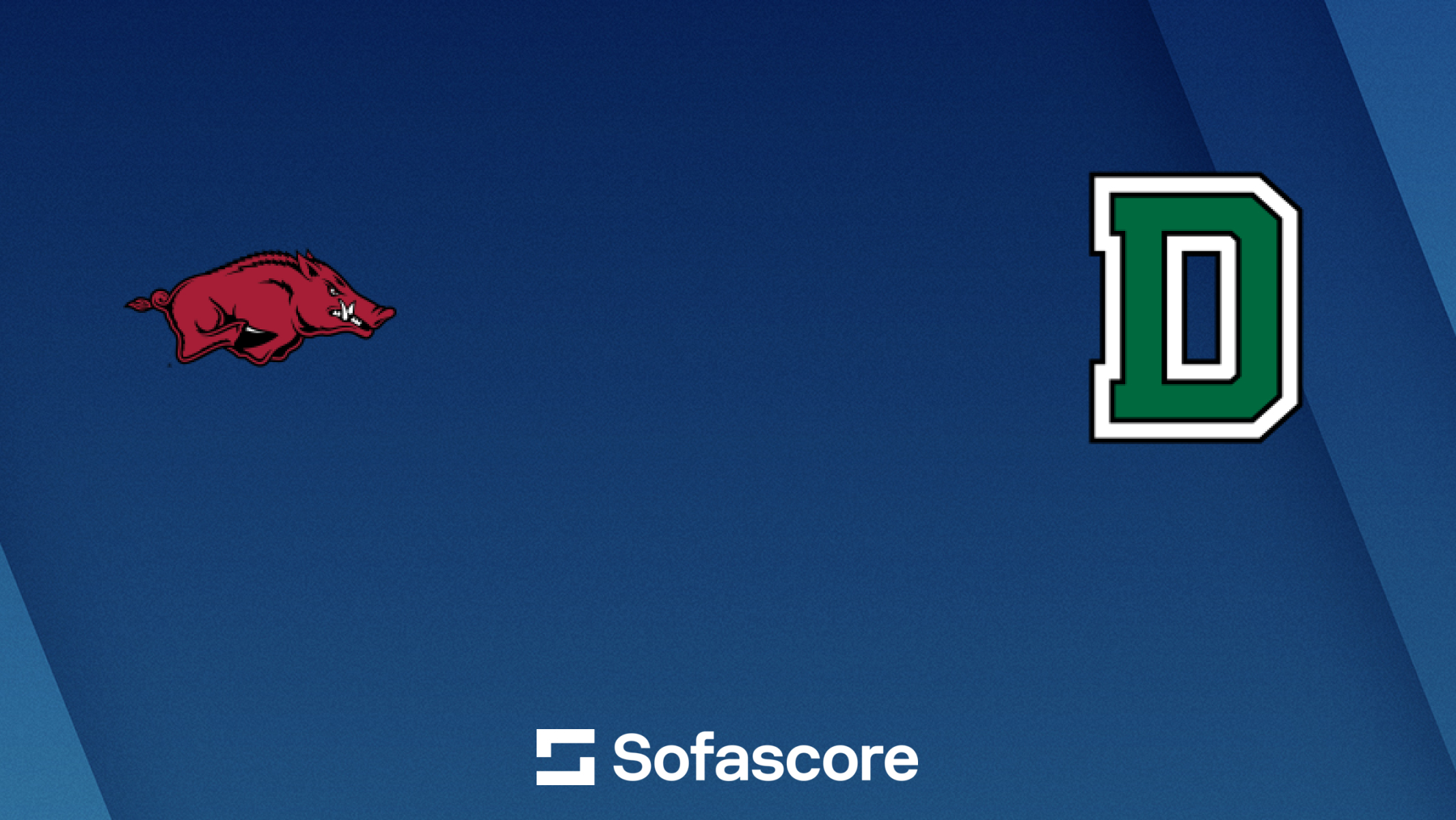 Arkansas Razorbacks vs Dartmouth Big Green live score, H2H and lineups ...