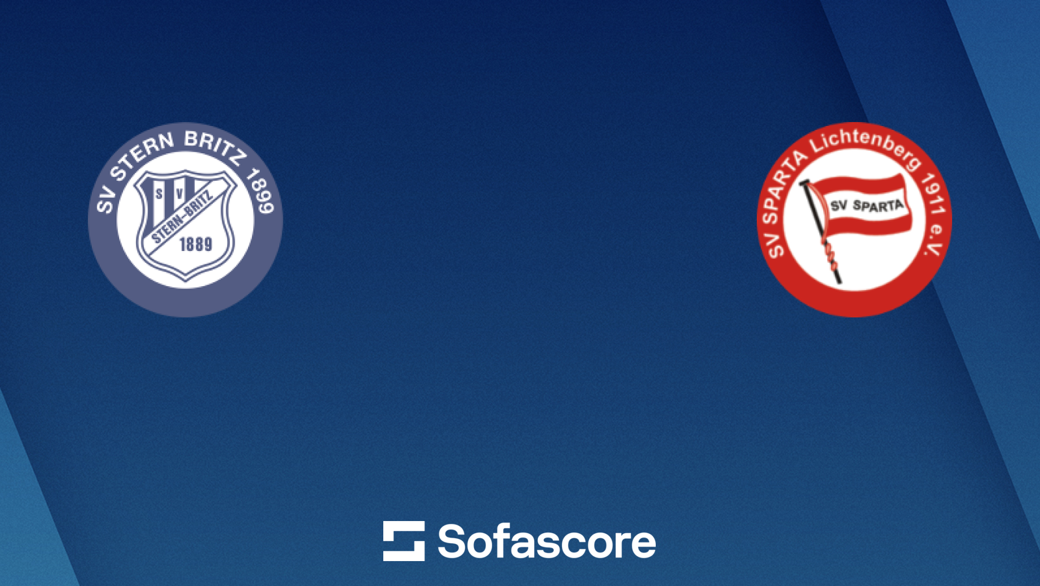SV Stern Britz 1889 vs SV Sparta Lichtenberg II live score, H2H and ...
