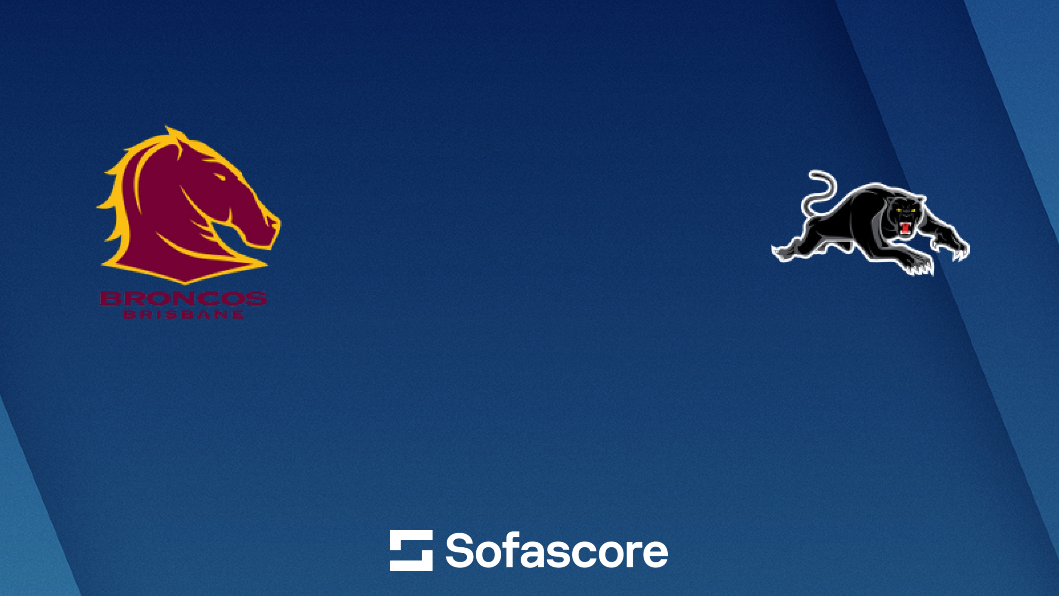 Brisbane Broncos Penrith Panthers live score and H2H results - Sofascore