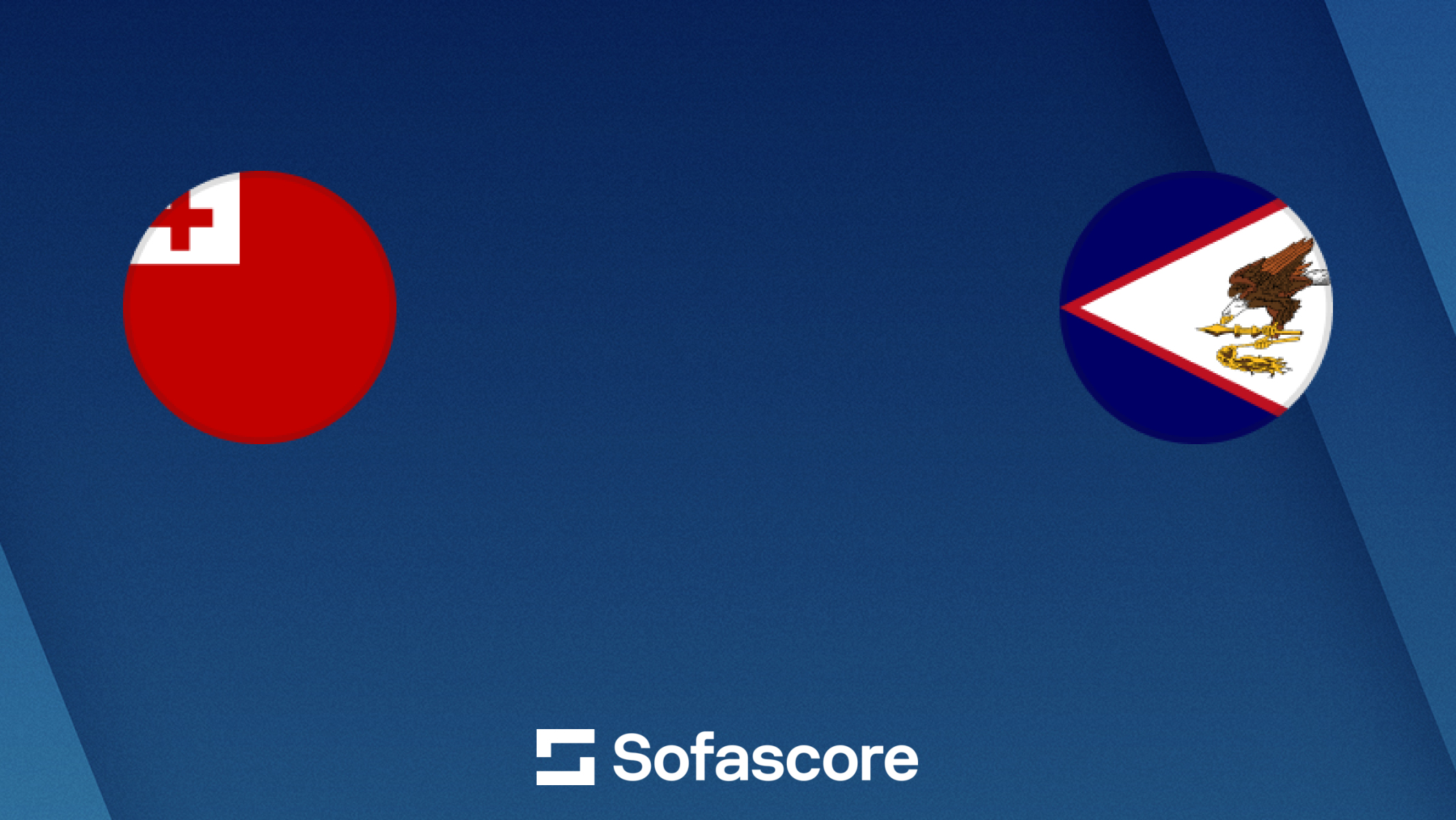 Tonga vs American Samoa live score, H2H and lineups | Sofascore