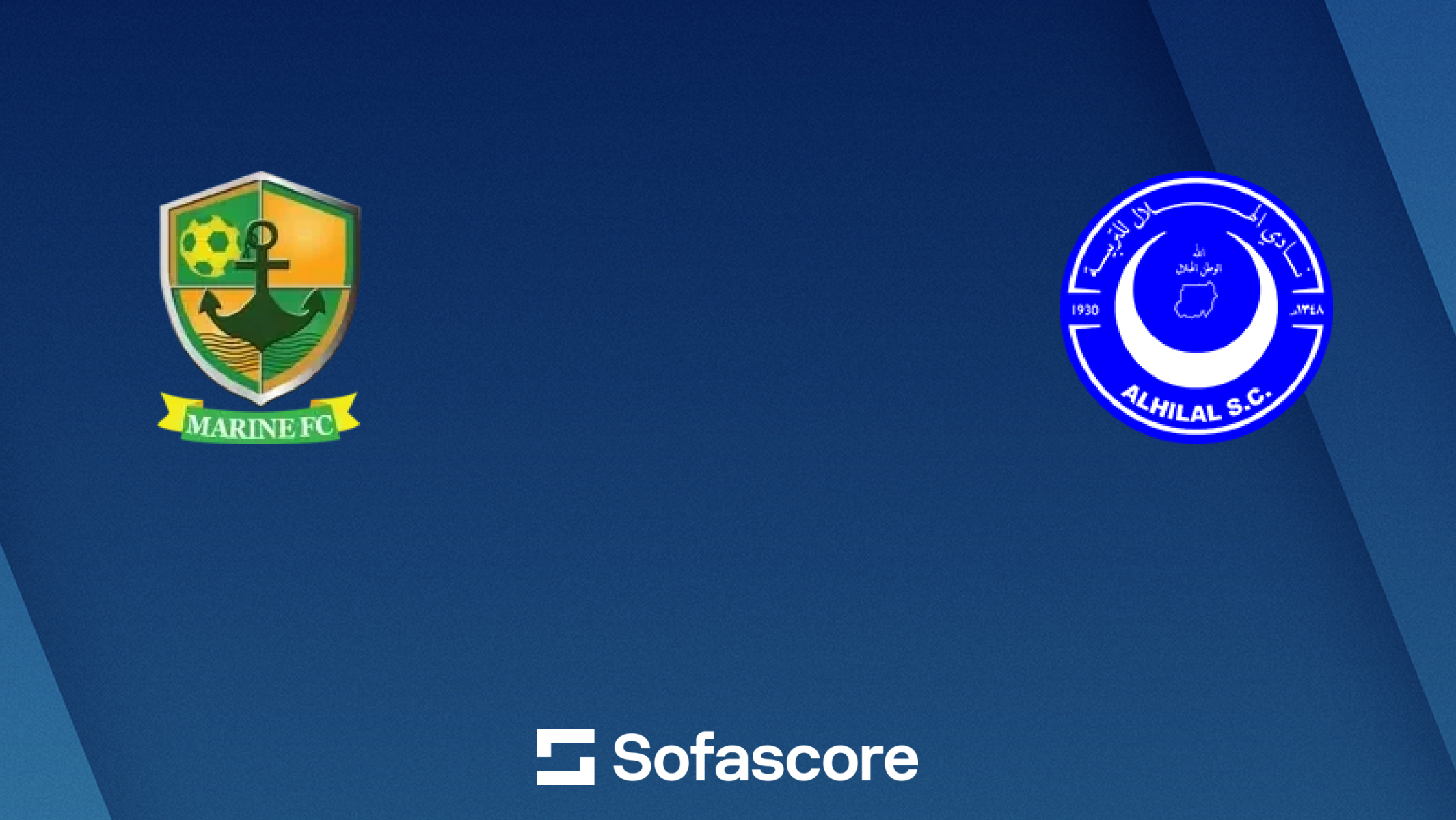 Marine FC vs Al-Hilal Omdurman live score, H2H and lineups | Sofascore