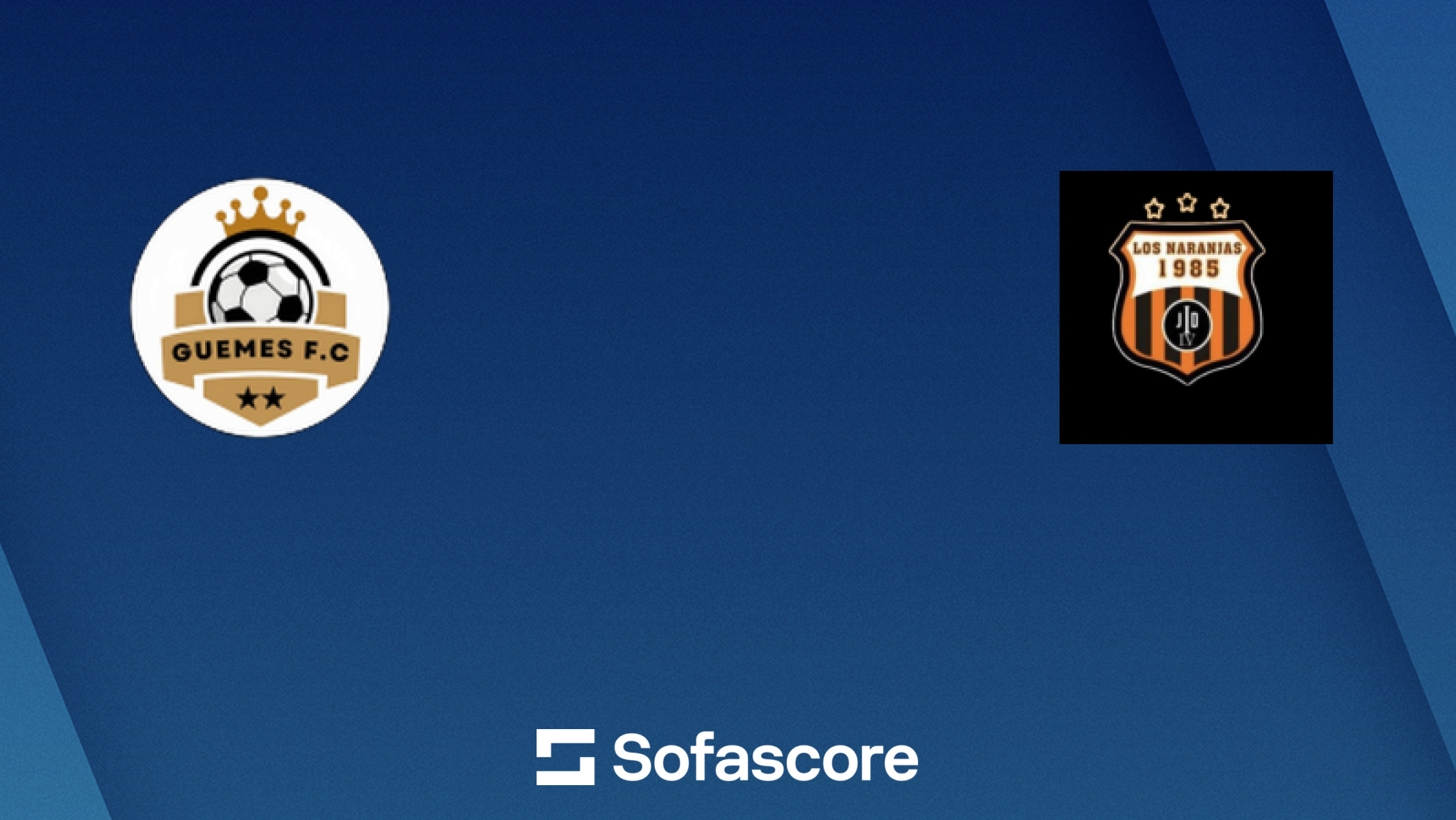 Güemes FC vs Los Naranjas libre live score, H2H and lineups | Sofascore