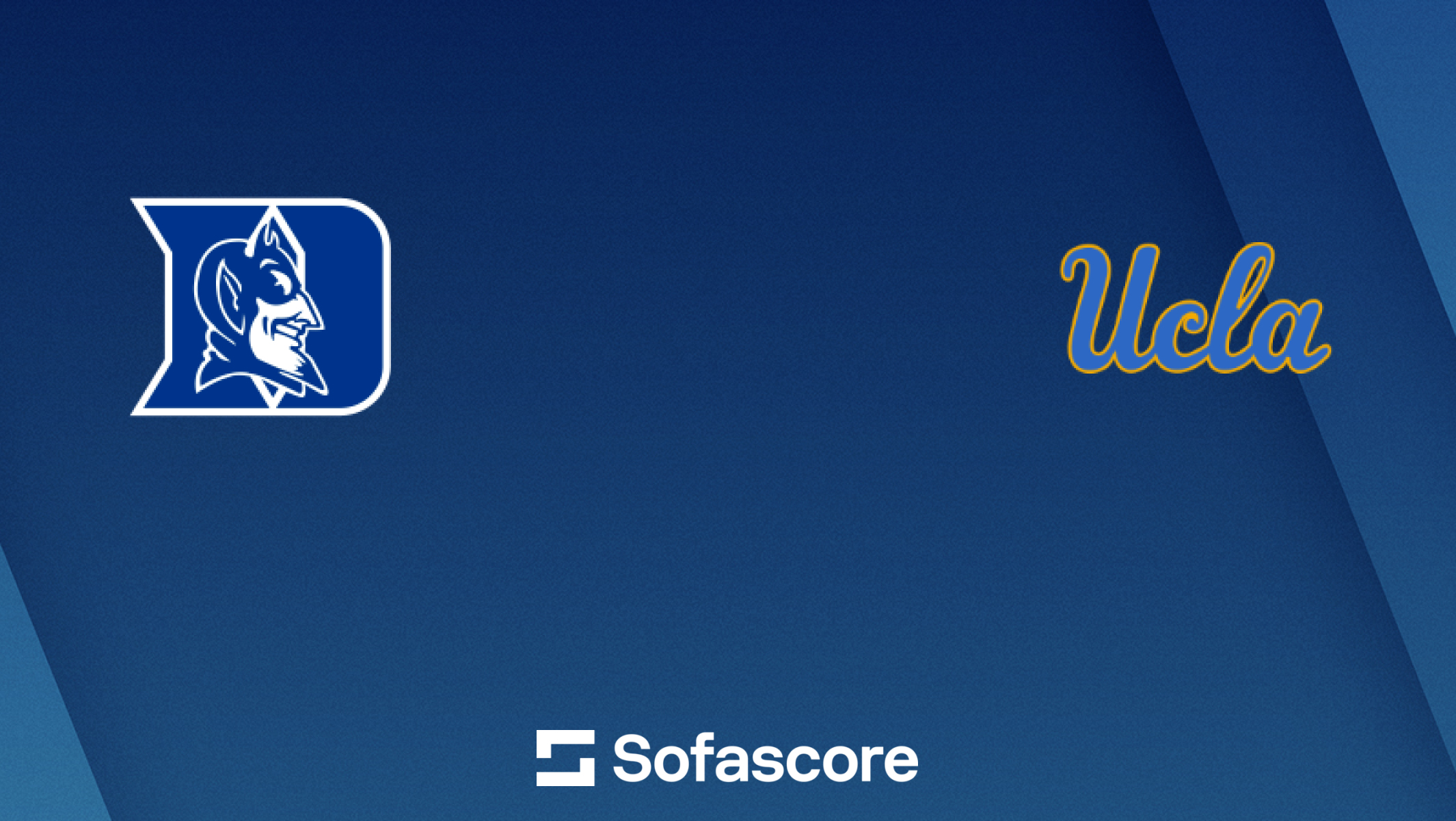 Duke Blue Devils UCLA Bruins live score and H2H results - Sofascore