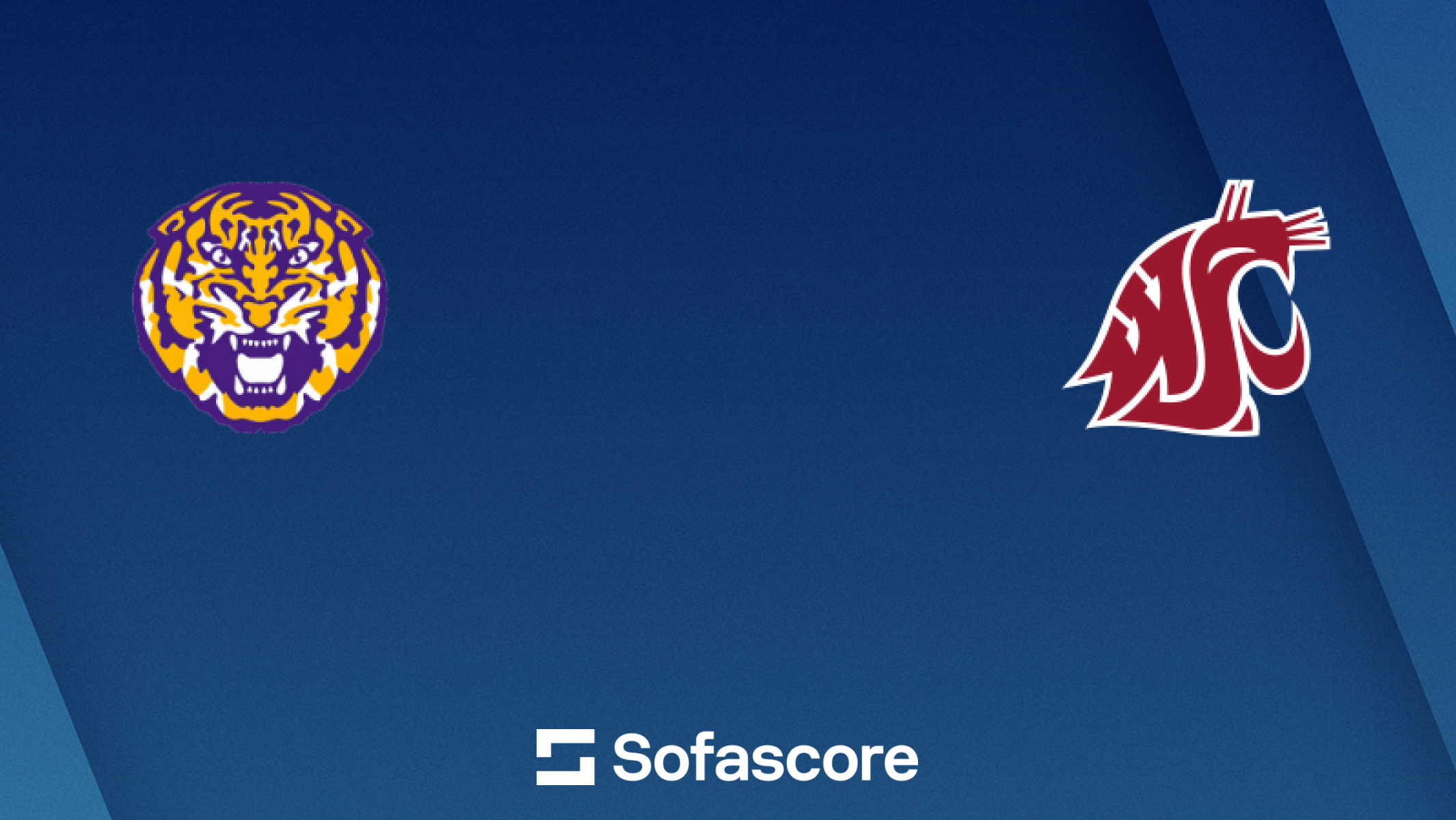 LSU Tigers Washington State Cougars live score and H2H results - Sofascore