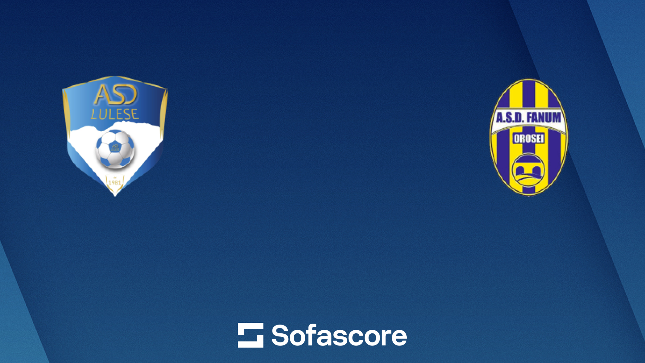 Lulese vs A.S.D. Fanum Orosei live score, H2H and lineups | Sofascore