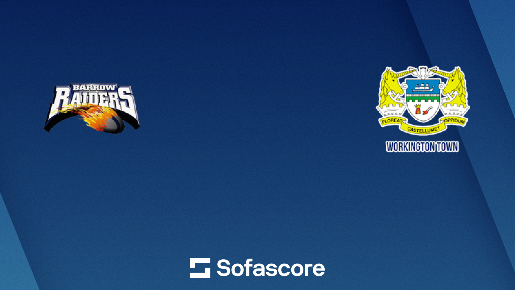 Barrow Raiders Workington Town Live-Ergebnisse und H2H-Statistiken ...