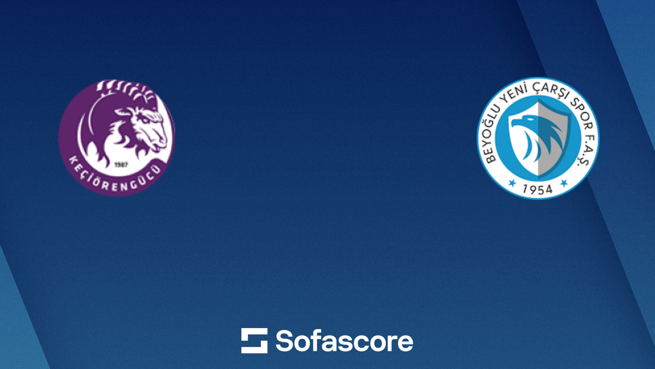 Keçiörengücü - Beyoğlu Yeni Çarşı FAŞ en vivo, resultados H2H | Sofascore