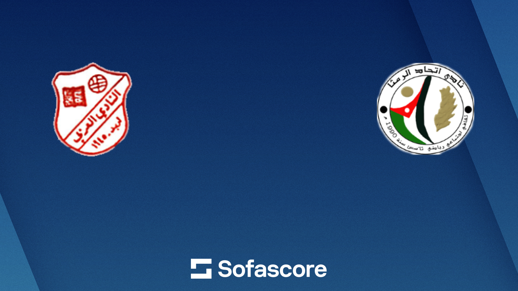 Al Arabi Jordan vs Ittihad Al Ramtha live score, H2H and lineups ...