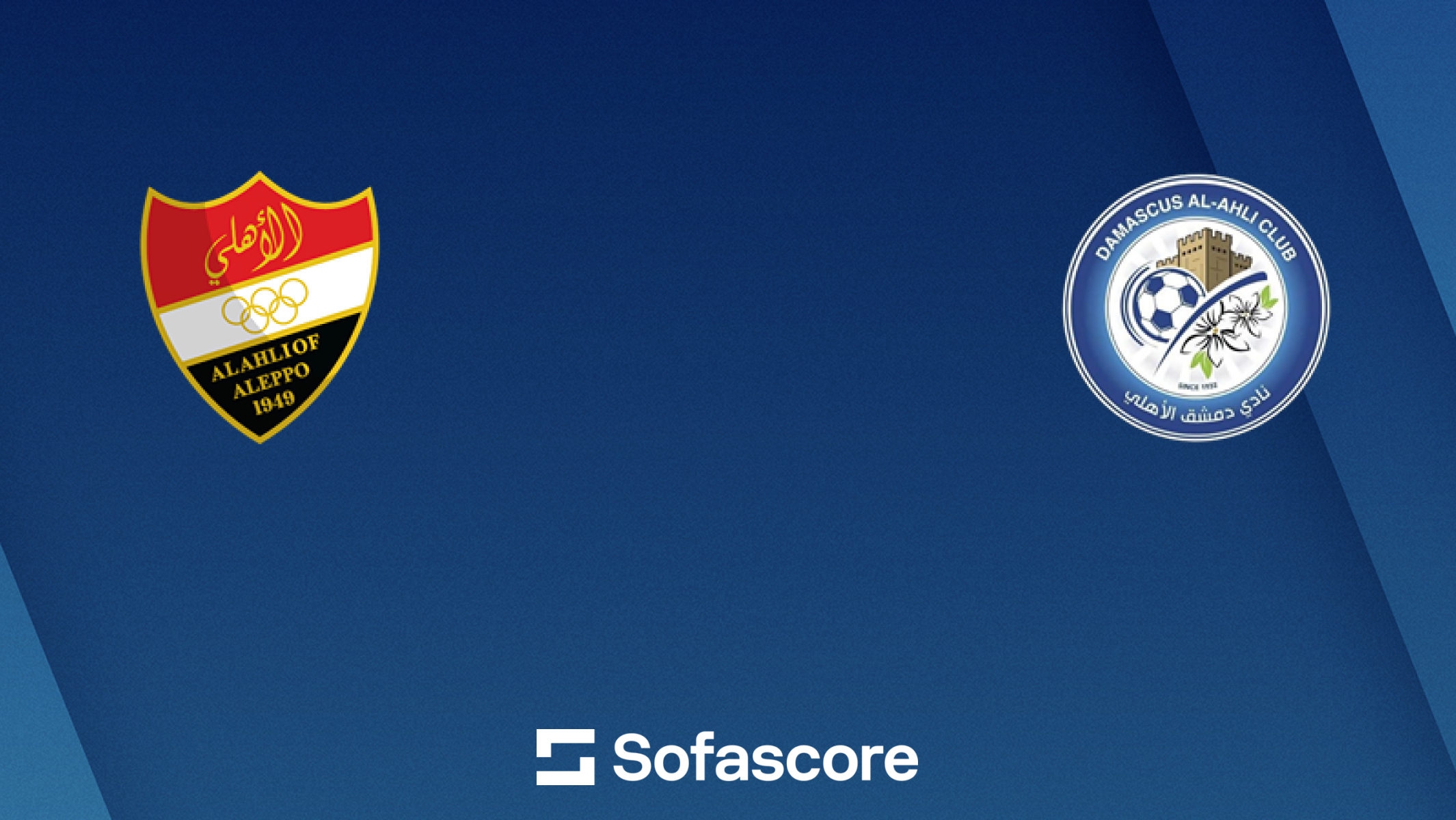 Al-Ittihad Ahli of Aleppo SC vs Damascus Al-Ahli live score, H2H and ...