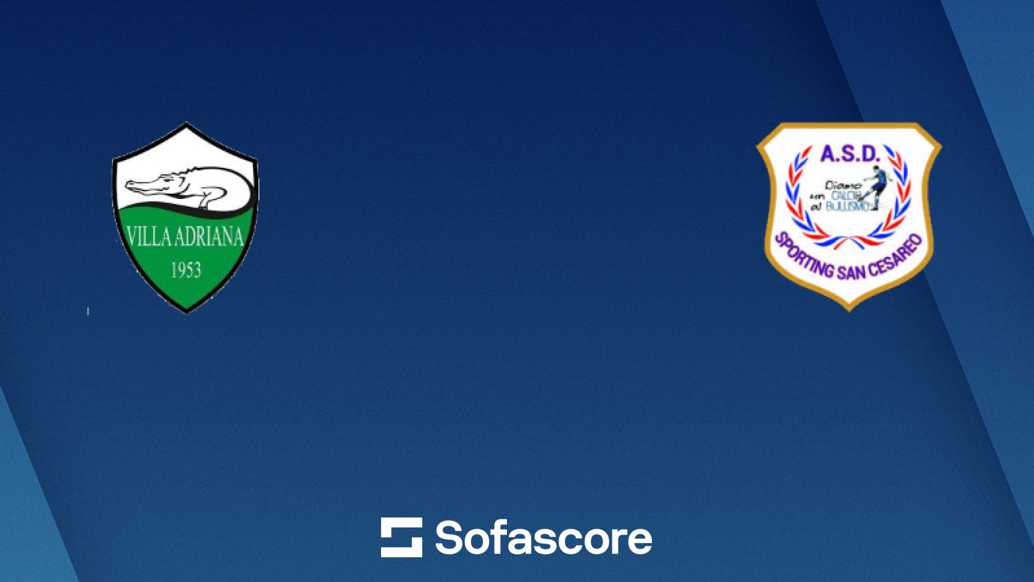 Villa Adriana vs Sporting San Cesareo live score, H2H and lineups ...