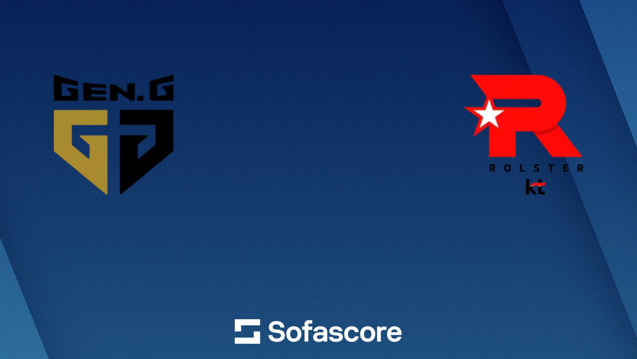 Gen.G – KT Rolster - Live score | Sofascore