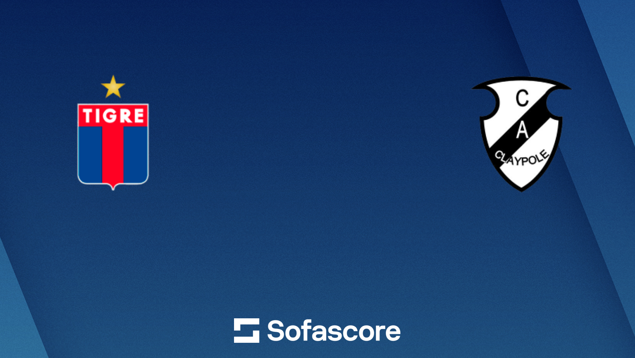 Tigre - Claypole Rezultati uživo, međusobni susreti i postave | Sofascore