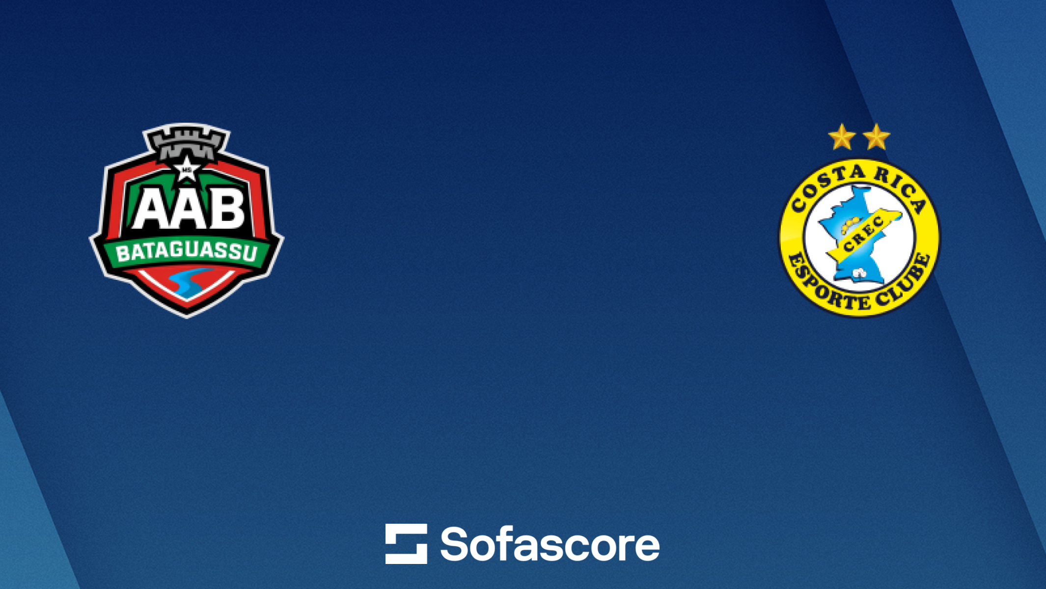 AA Bataguassu - Costa Rica-MS canlı skor, baş başa ve kadrolar | Sofascore