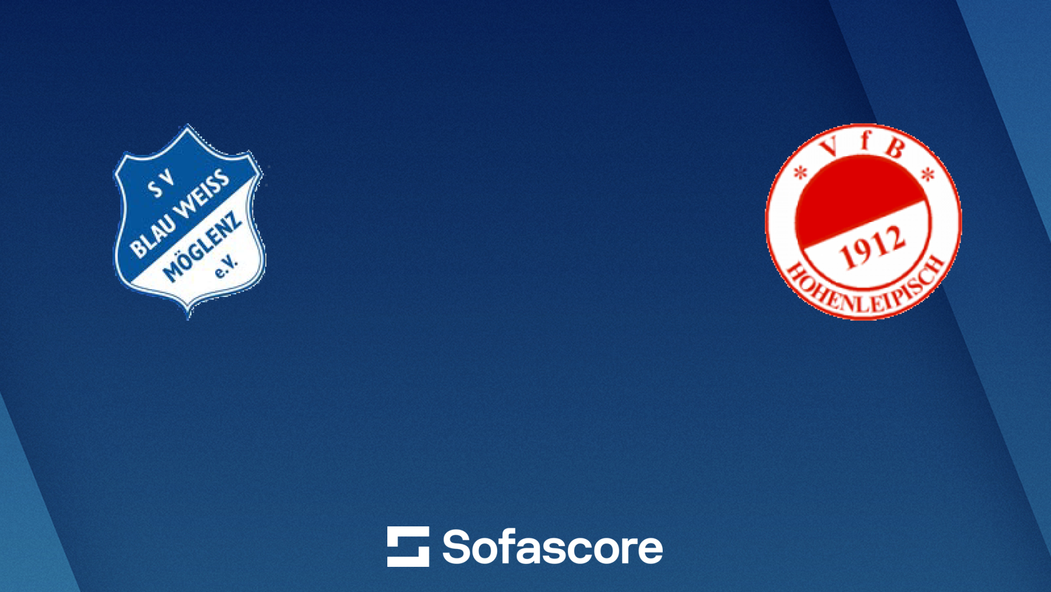 SV Blau Weiss Möglenz vs VfB Hohenleipisch 1912 II live score, H2H and ...