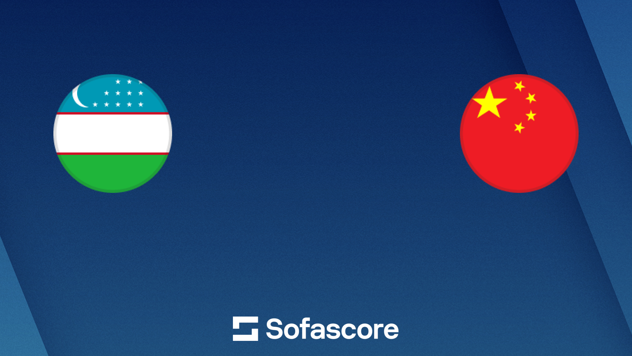 Uzbekistan vs China live score, H2H and lineups | Sofascore