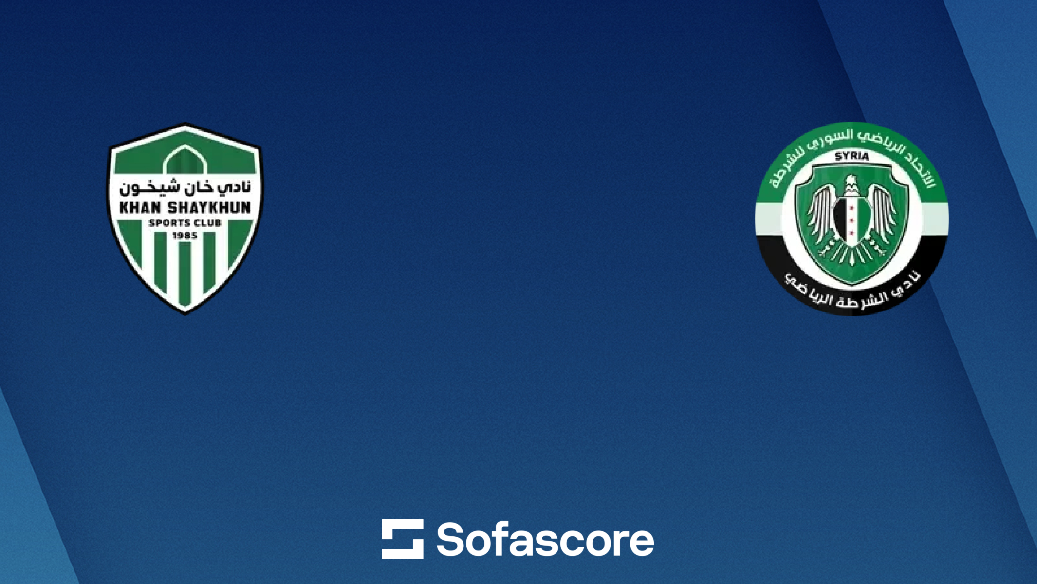 Khan Shaykhun SC vs Al-Shorta SC live score, H2H and lineups | Sofascore