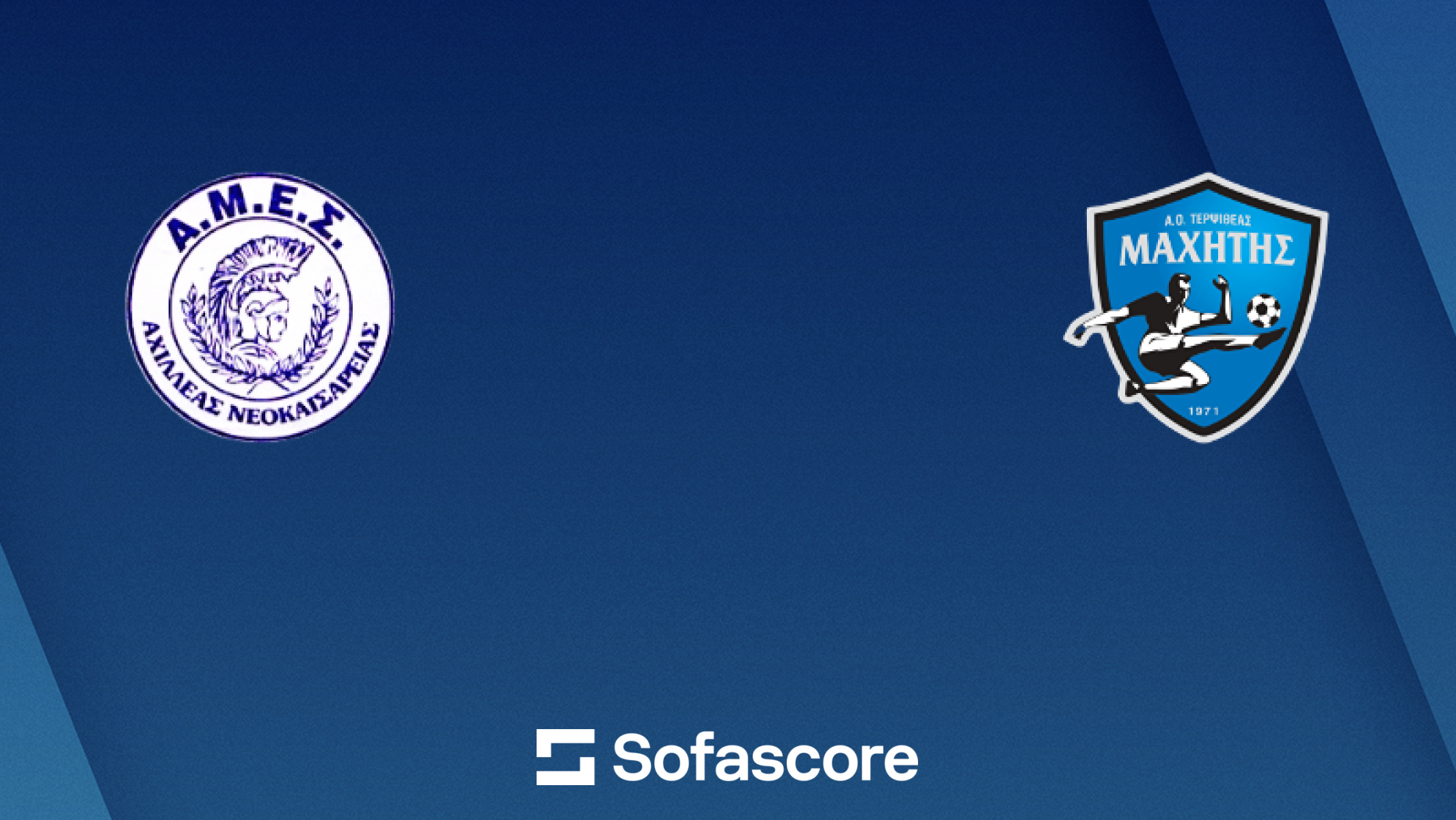 AMES Achilleas Neokesarias vs AO Machitis Terpsitheas resultados en vivo, H2H y alineaciones ...