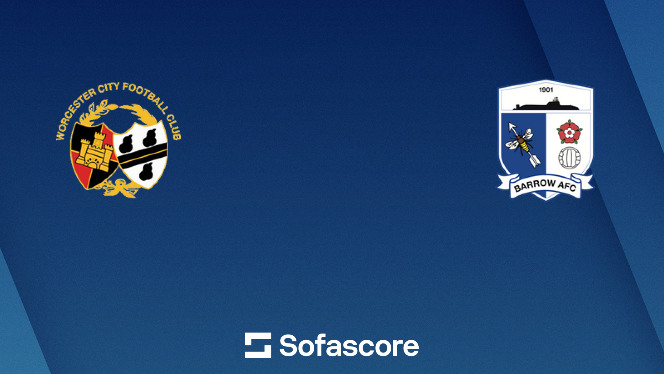 Worcester City vs Barrow AFC live score, H2H and lineups | Sofascore