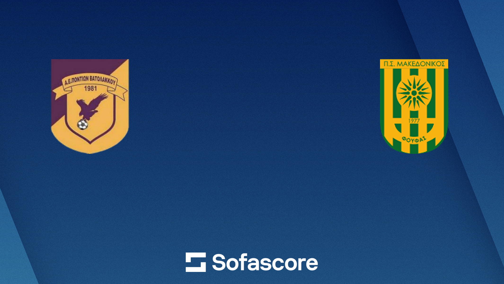 AE Pontion Vatolakkou vs. PS Makedonikos Foufas – resultado em direto ...