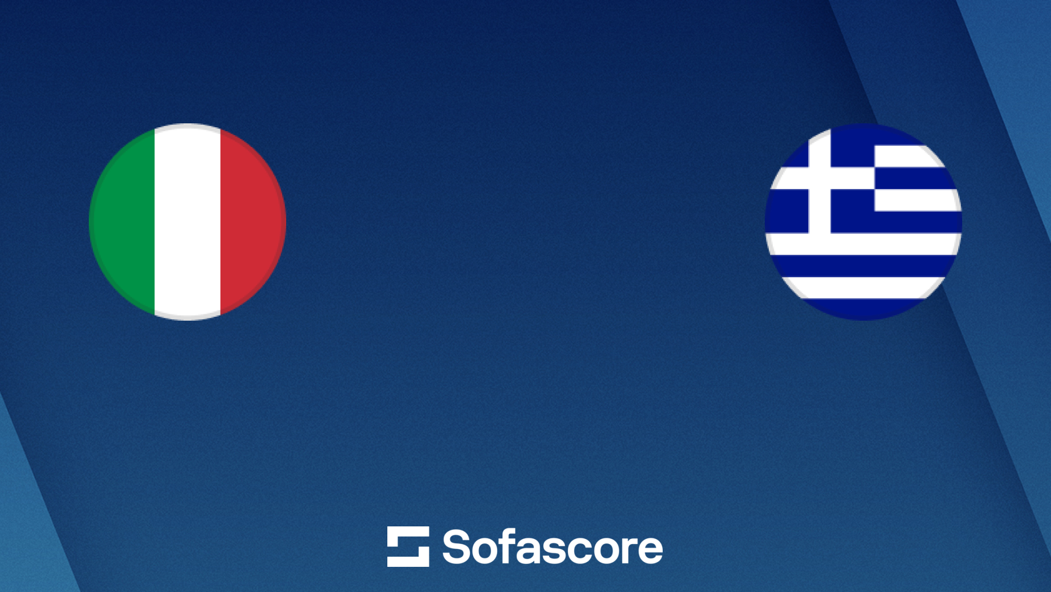 Italy vs Greece live score, H2H and lineups | Sofascore