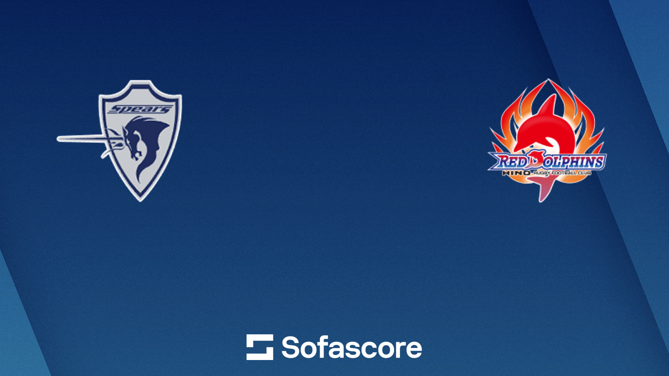 Kubota Spears Hino Red Dolphins live score, video stream and H2H results - Sofascore