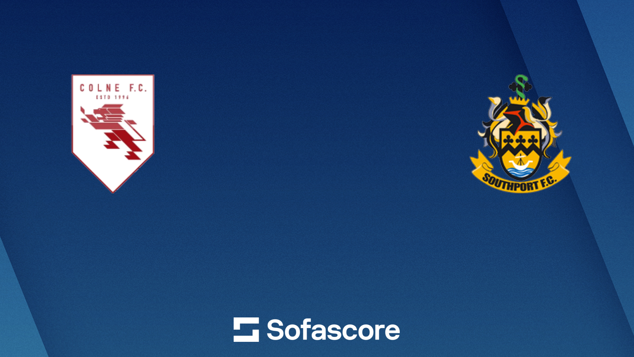 Colne FC vs Southport live score, H2H and lineups | Sofascore