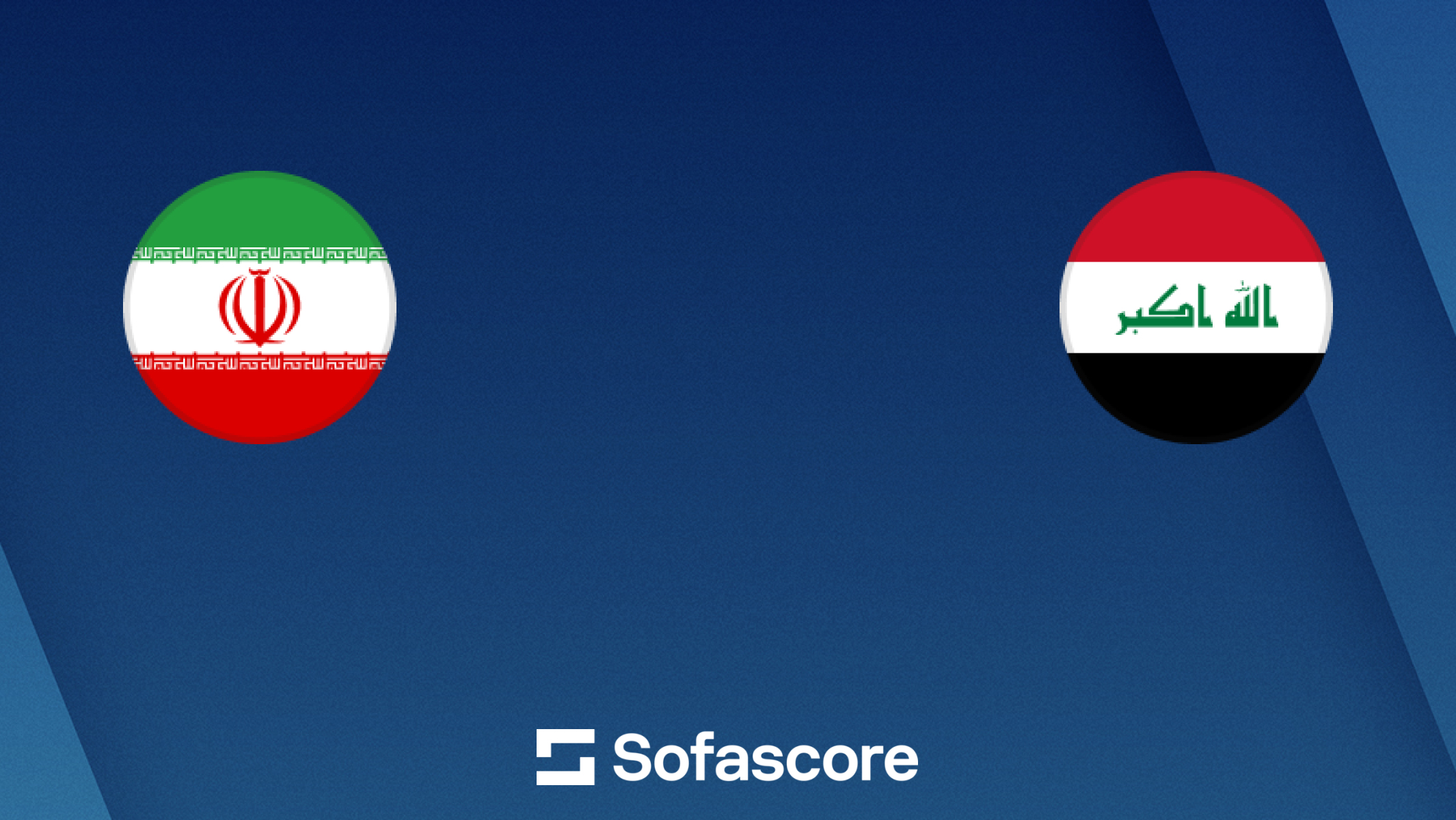 Iran vs Iraq live score, H2H and lineups | Sofascore