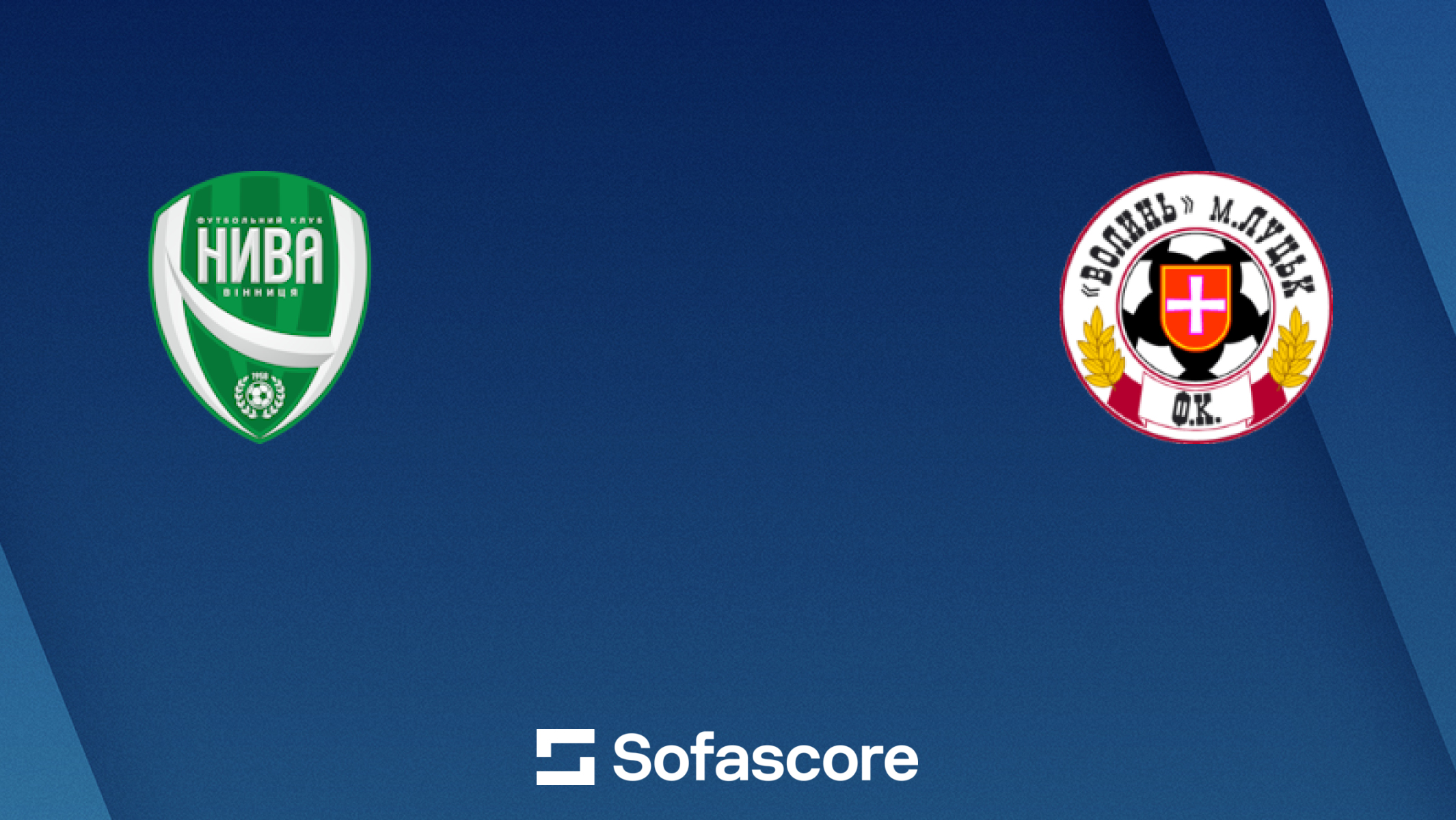 Nyva Vinnytsia - Volyn Lutsk live resultat, H2H och uppställningar | Sofascore