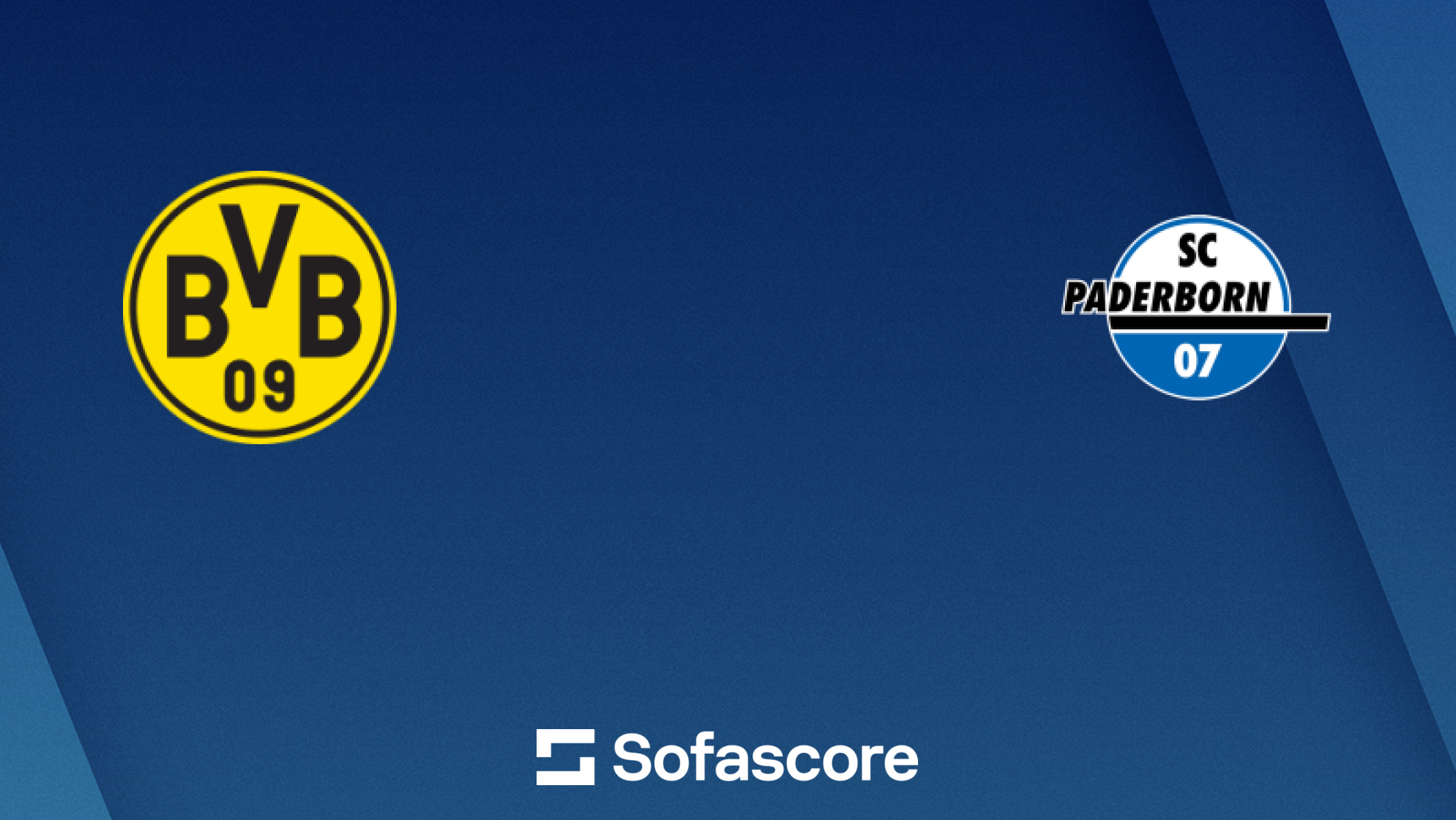 Borussia Dortmund vs SC Paderborn 07 live score, H2H and lineups ...